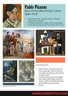 Pablo Picasso Rose Period, Blve Period, Cubism - America’s best pics ...