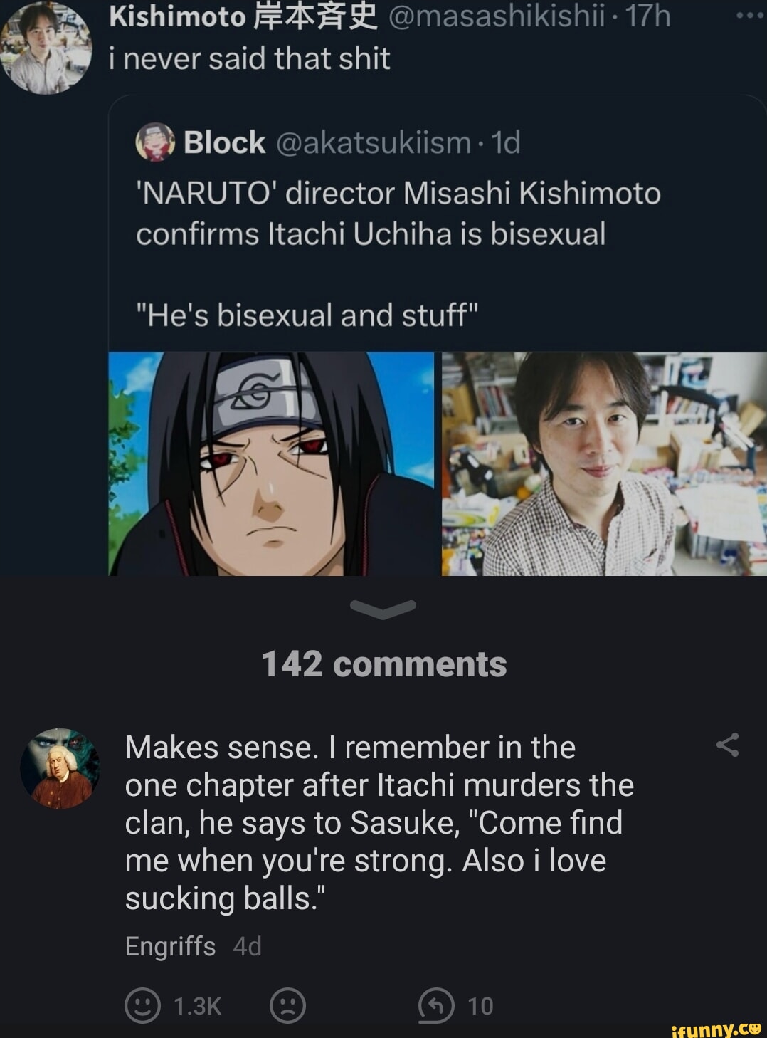 Kishimoto memes. Best Collection of funny Kishimoto pictures on iFunny