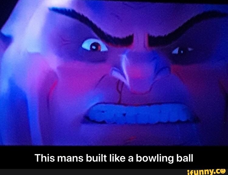 This mans built like a bowling ball - This mans built like a bowling ...