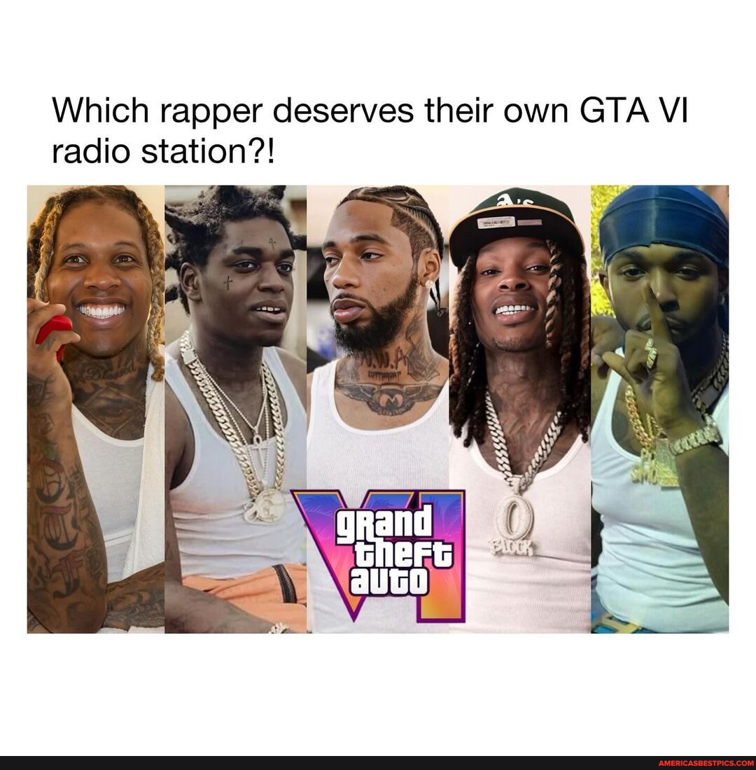 Let’s hear it 👇 #GTA6 - Which rapper deserves their own GTA VI radio ...