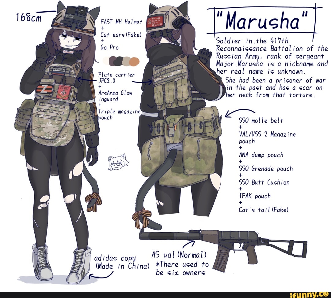 FAST MH Helmet "Marusha" Soldier in. the 417th Reconnaissance Battalion ...