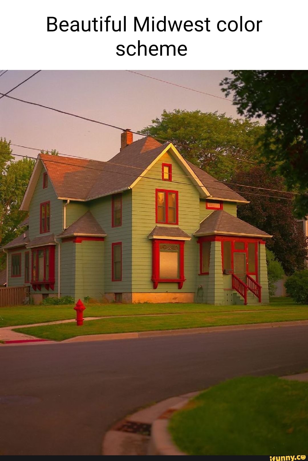 Beautiful Midwest color scheme I - iFunny