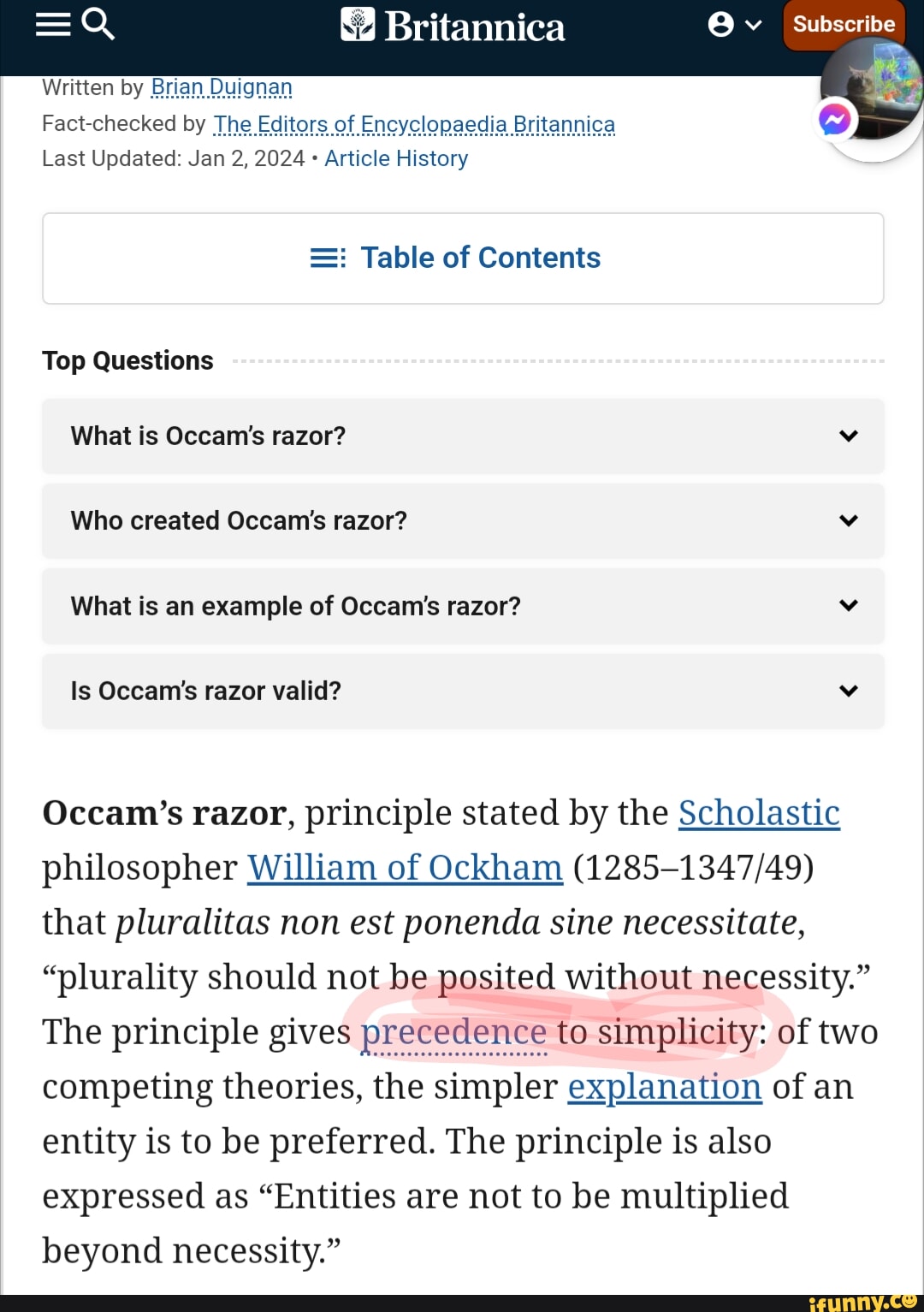 Britannica Subscribe by Fact-checked by The Editors of Encyclopaedia ...