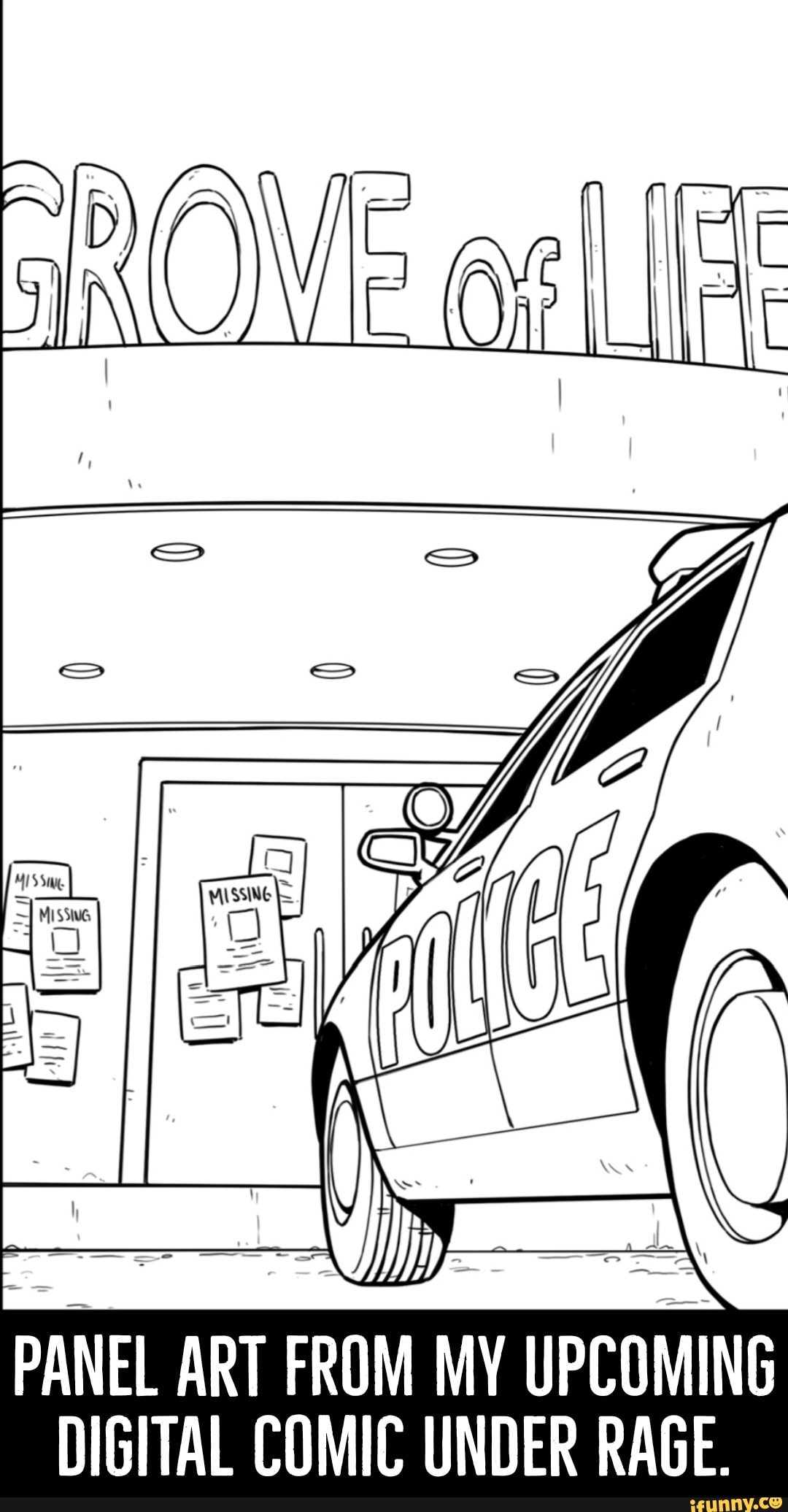 PANEL ART FROM MY UPCOMING DIGITAL COMIC UNDER RAGE. - iFunny