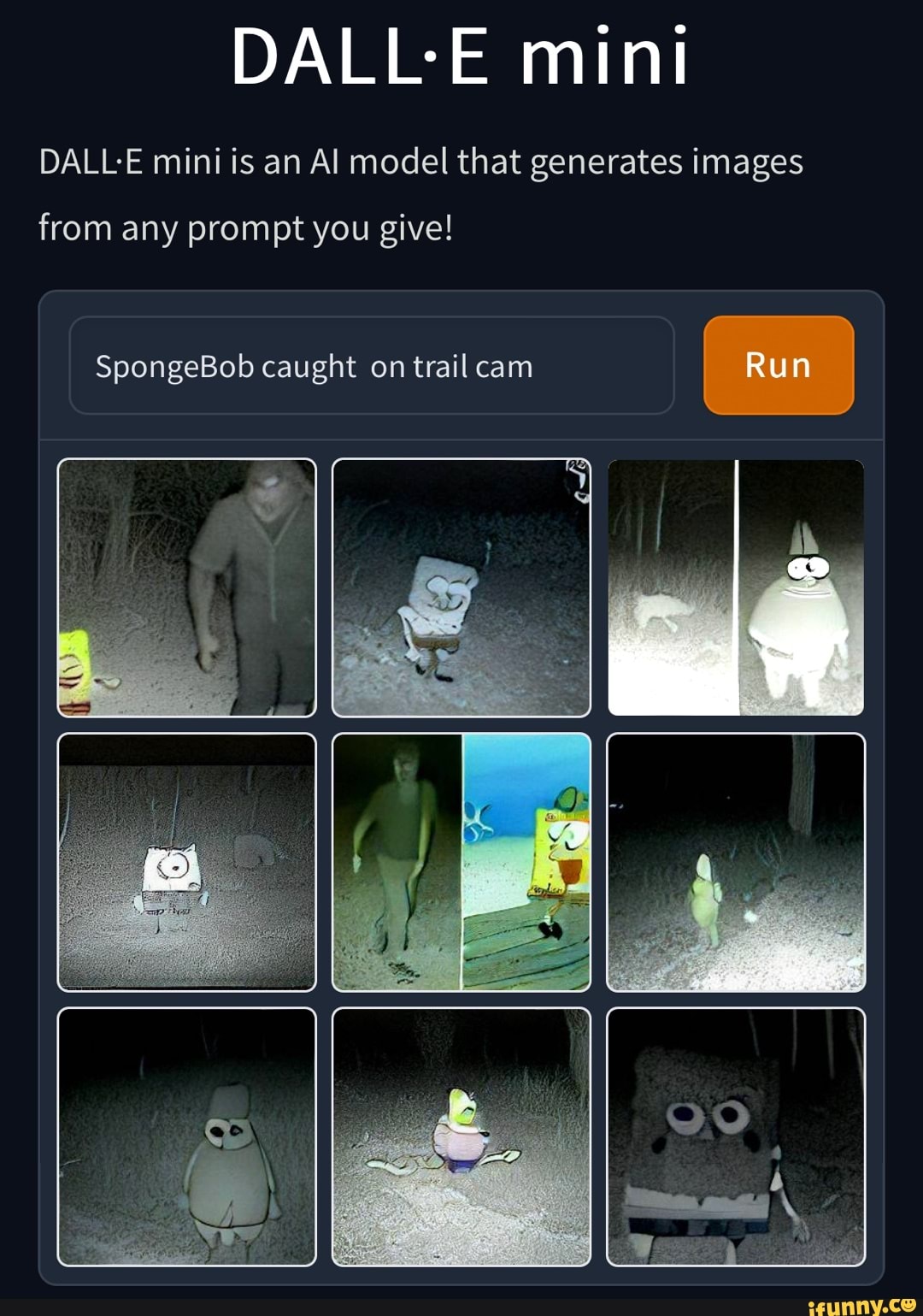 DALL-E mini DALL-E mini is an Al model that generates images from any ...