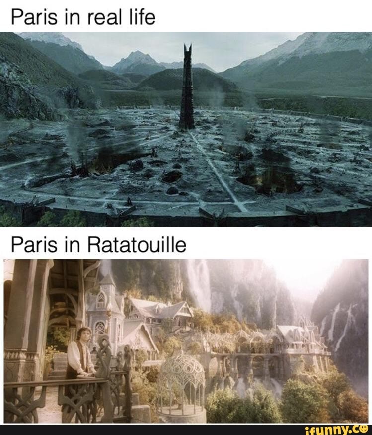 Paris in real life - iFunny