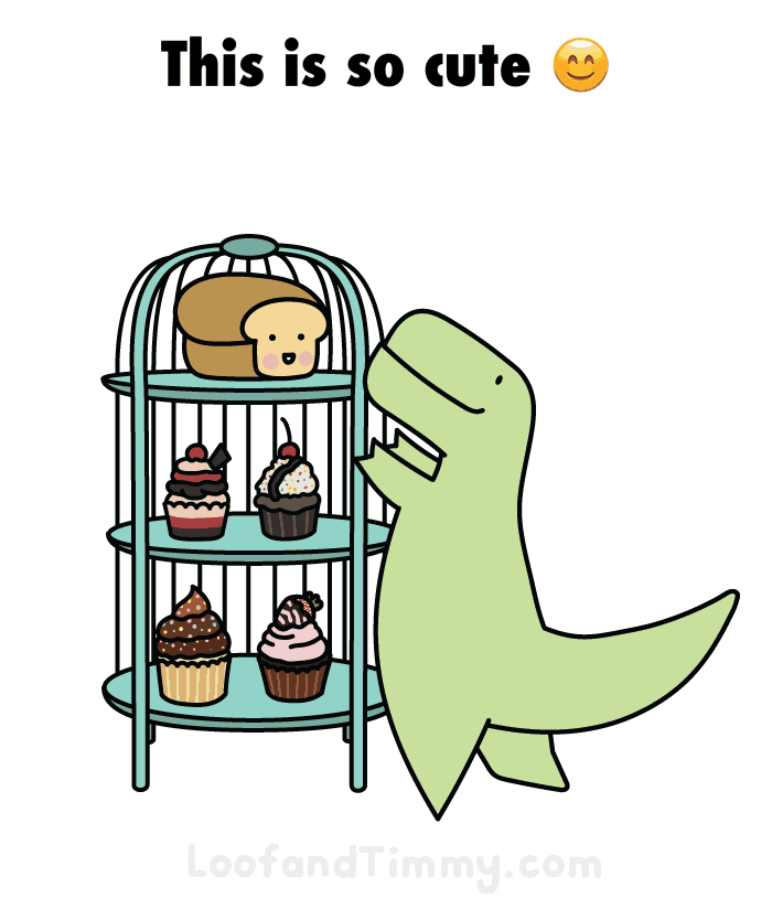 Cute Dinosaur GIF. - iFunny