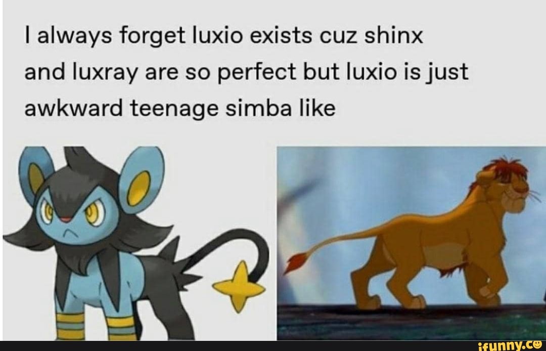 Luxio memes. Best Collection of funny Luxio pictures on iFunny