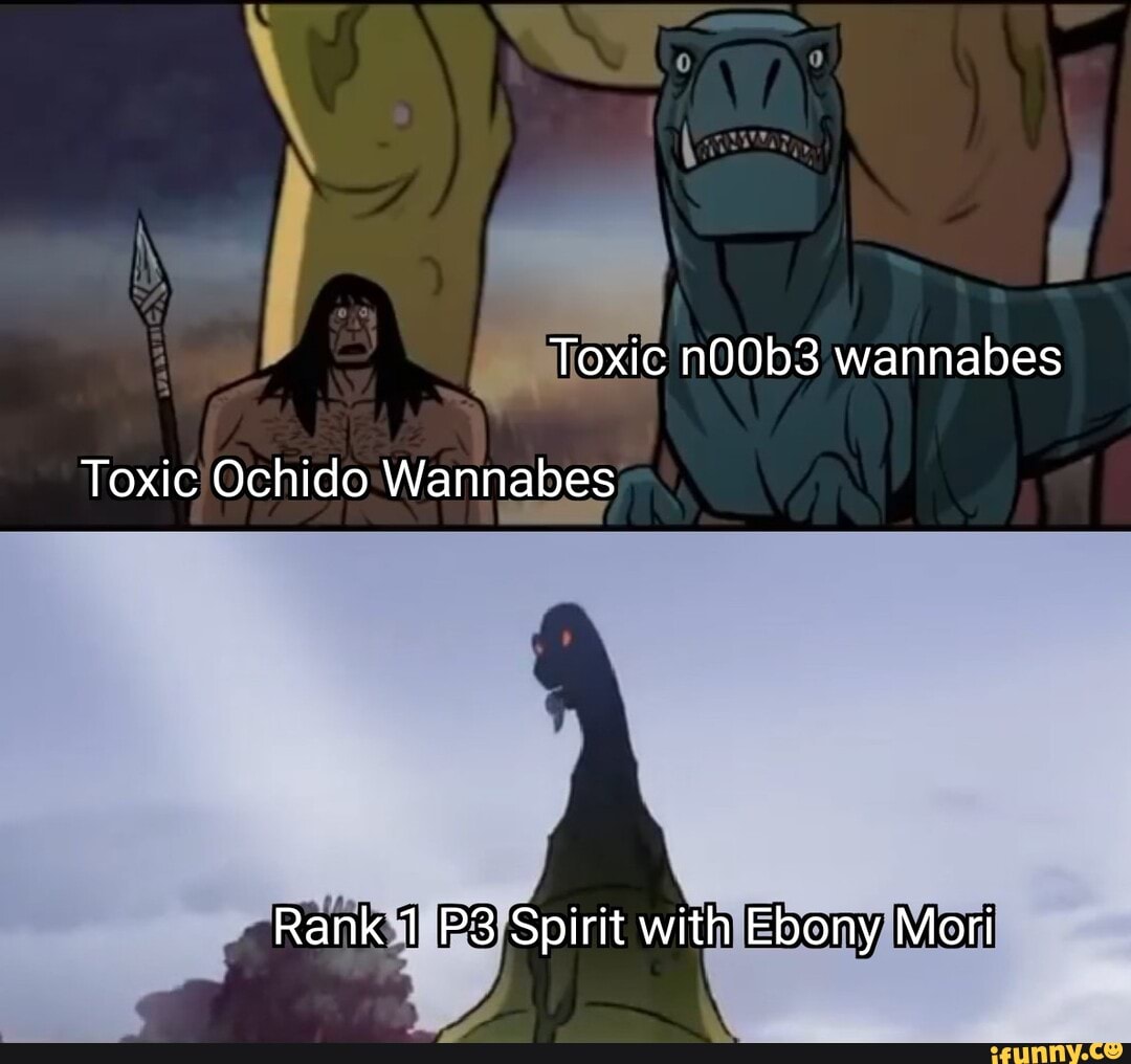 Toxic nOOb3 wannabes Toxic Ochido Wannabes Rank 1 Spirit with Ebony ...