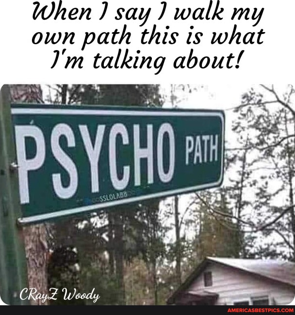 When say walk my own path this is what I'm talking about! Ray 2 Wheecly ...