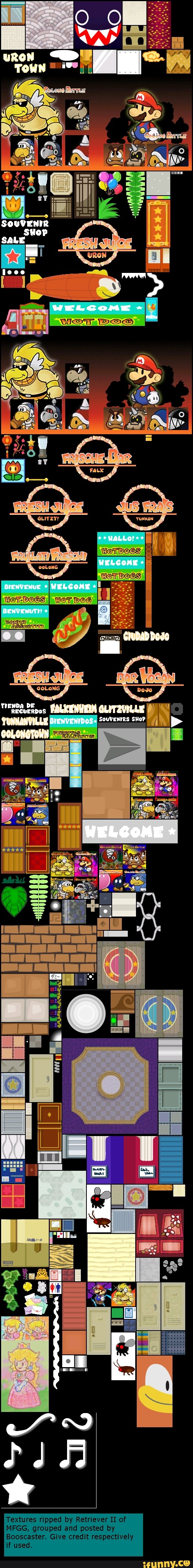 WAL Ad Town RECUERDDS Textures ripped by Retriever II of MFGG, grouped ...