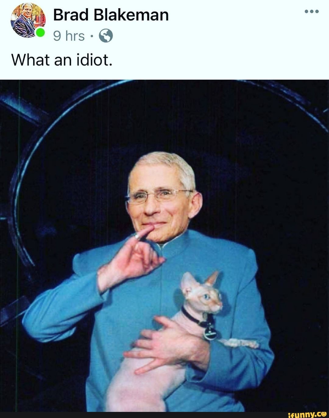 Brad Blakeman What an idiot. - iFunny