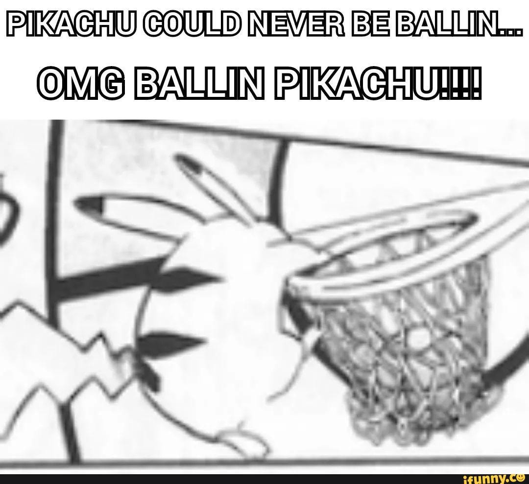 PIKACHU BALLIN!?!?! . . . . #pokemon #pokemongo #nintendo #pikachu #pok ...