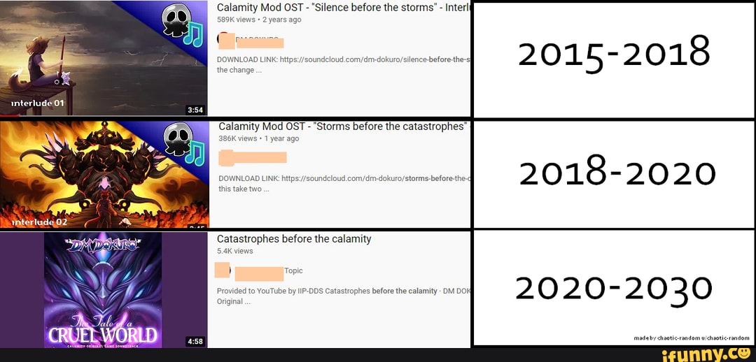 Calamity Mod OST - "Silence before the storms - Interl 589K views 2 ...