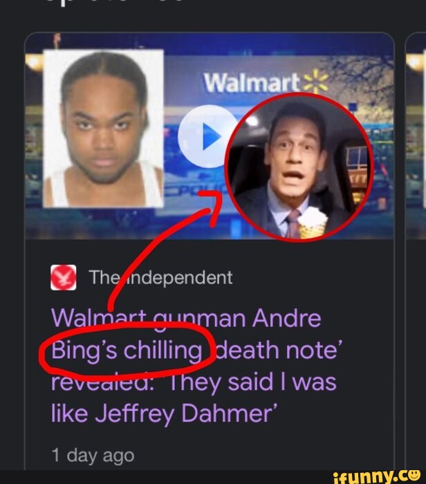 Wa The independent Andre Bing's s chilling reveaiea: death note' They said I was like Jeffrey ...