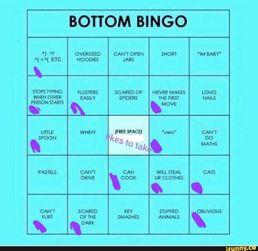 BOTTOM BINGO OVERSIZED CAN'T OPEN "IM BABY" HOODIES JARS FLUSTERS ...