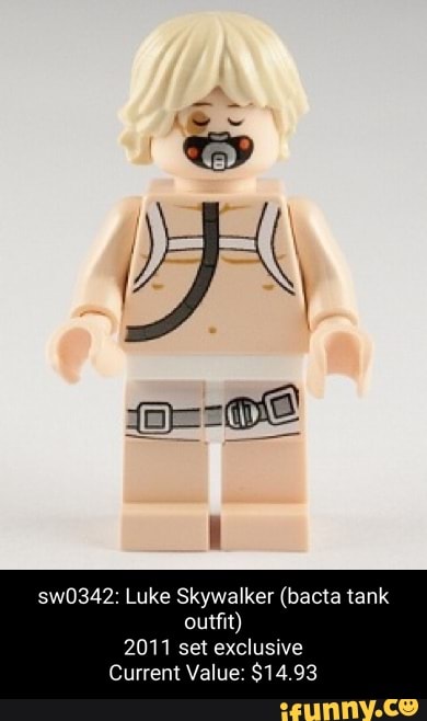 Sw0342: Luke Skywalker (bacta tank outfit) 2011 set exclusive Current ...