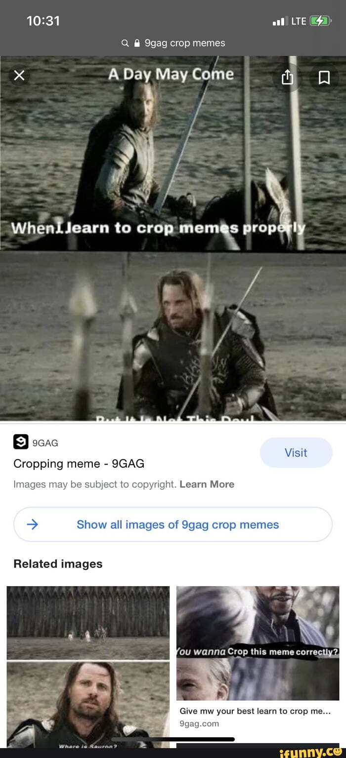 LTE Q @ 9gag crop memes A Day May Come creep 9GAG Cropping meme - 9GAG ...