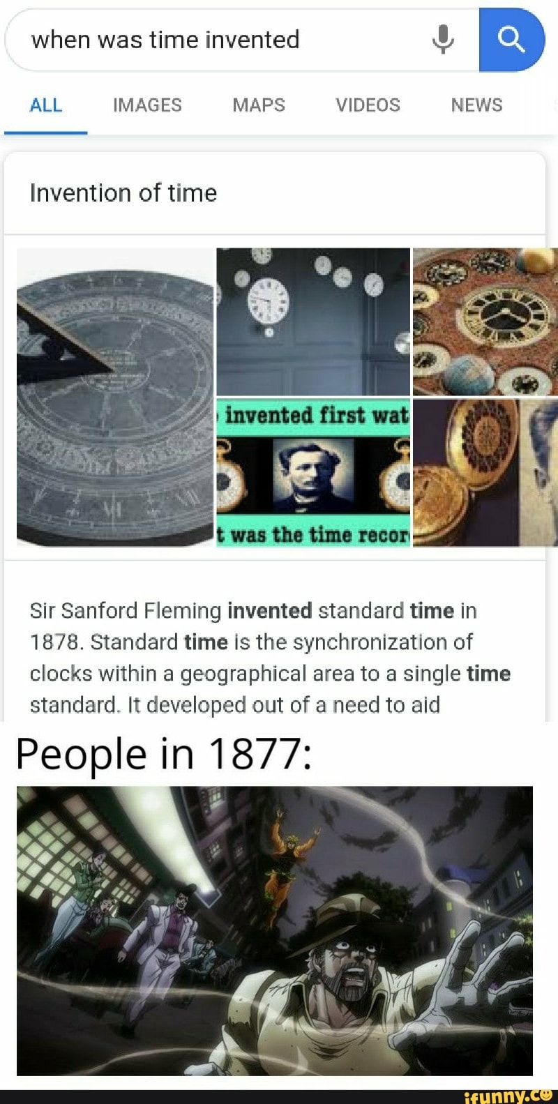 ALL NEWS Sir Sanford Fleming invented standard time in 1878. Standard ...