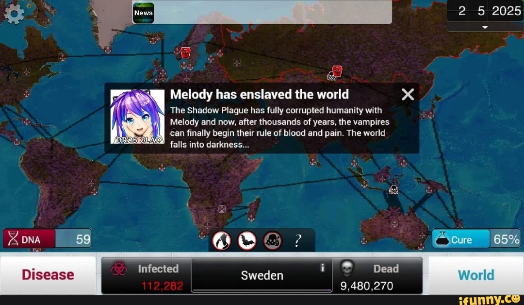 PAS Melody has enslaved the world Xx (A SOA ise Plague has fully ...