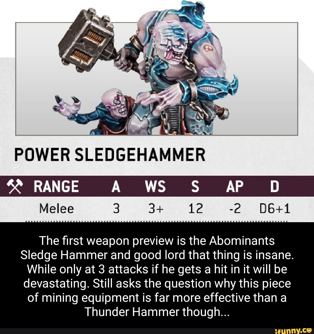 Sledgehammer memes. Best Collection of funny Sledgehammer pictures on ...