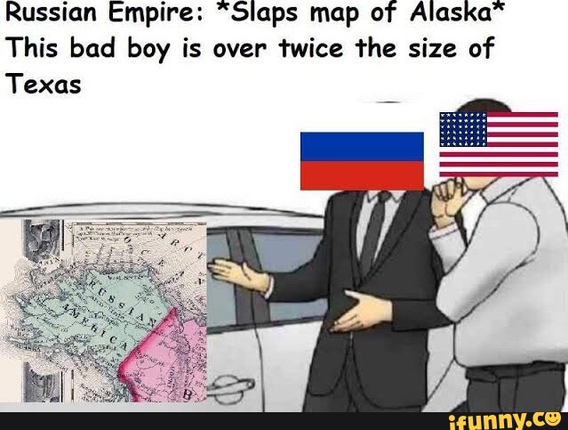 Russian Empire: *Slaps map of This bad boy is over twice the size of ...