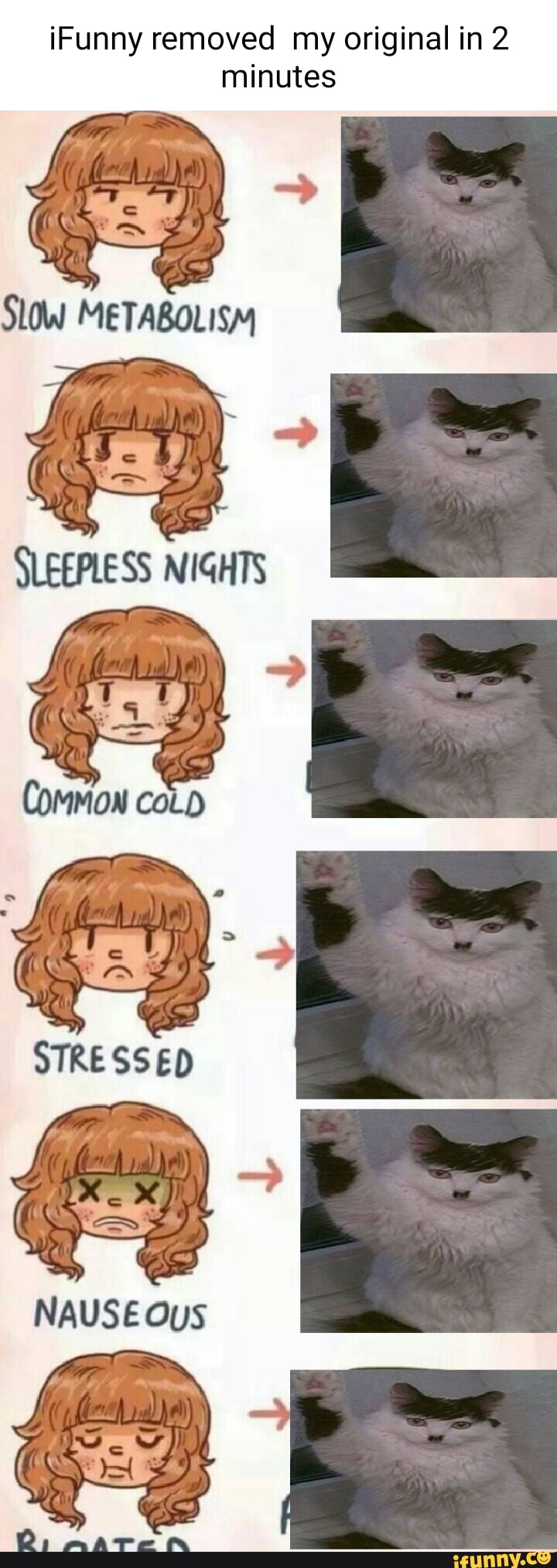 IFunny removed my original in 2 minutes Slow METABOLISM SLEEPLESS ...