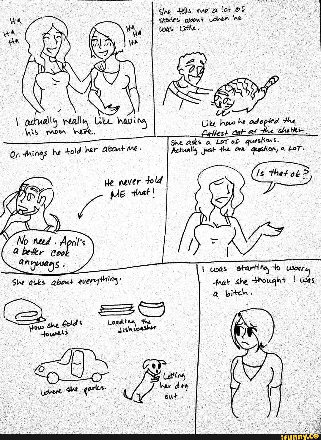 Comics by ab Aspie - 2 in 1 - puppy shenanigans and stuff with the ...