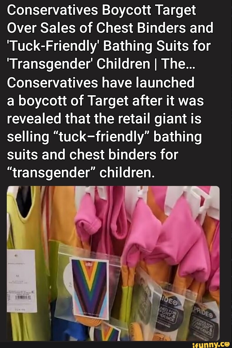 Conservatives Boycott Target Over Sales of Chest Binders and 'Tuck ...