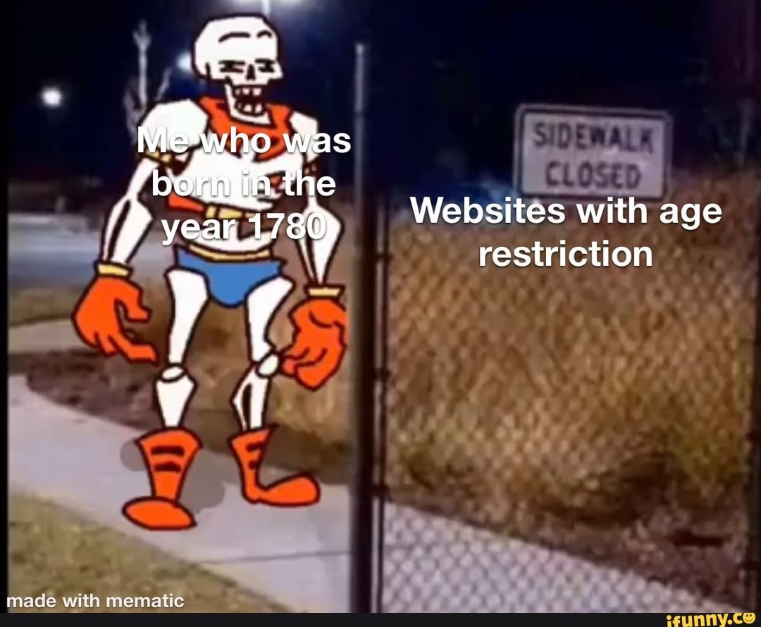 Restriction memes. Best Collection of funny Restriction pictures on iFunny