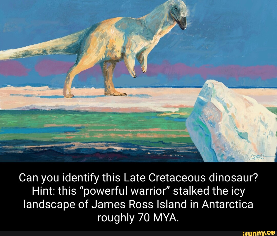 Can you identify this Late Cretaceous dinosaur? Hint: this "powerful ...