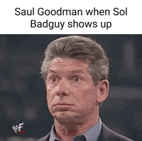 Saul Goodman when Sol Badguy shows up - iFunny