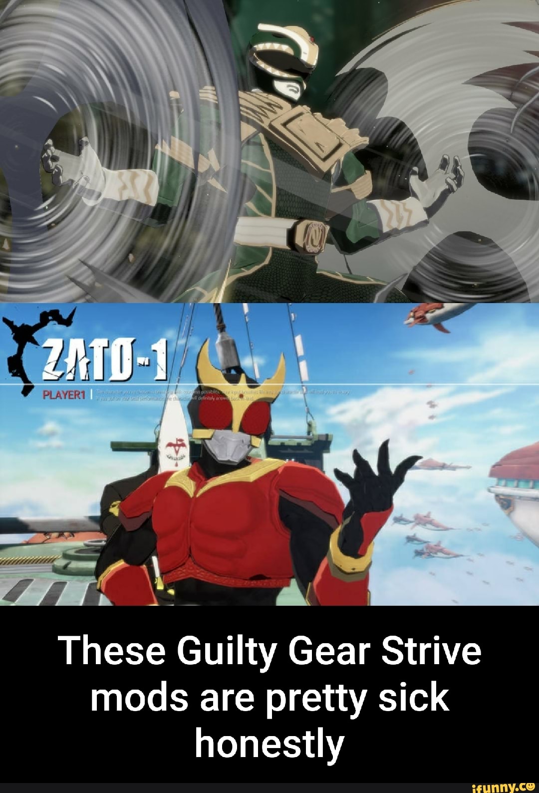 These Guilty Gear Strive mods are pretty sick honestly - iFunny