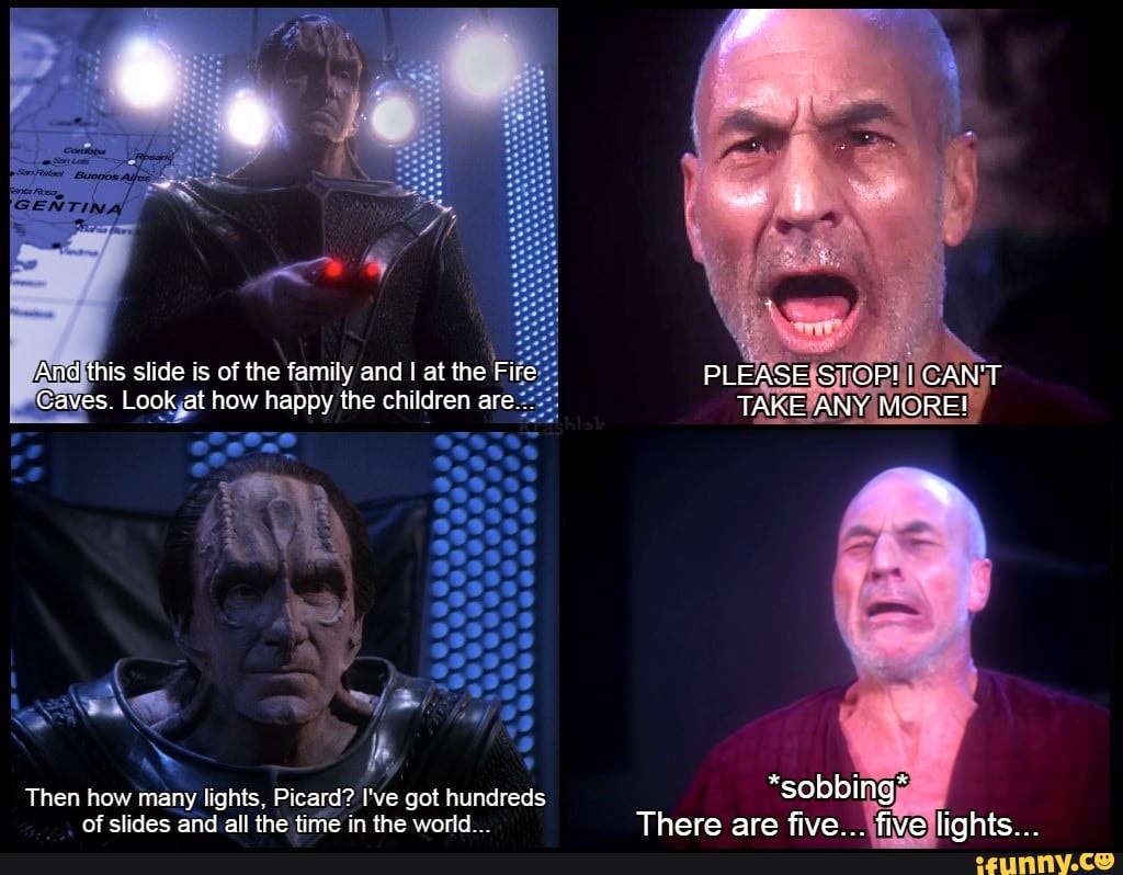 Star Trek: Vacation Photos - And this slide is of the family and I at ...