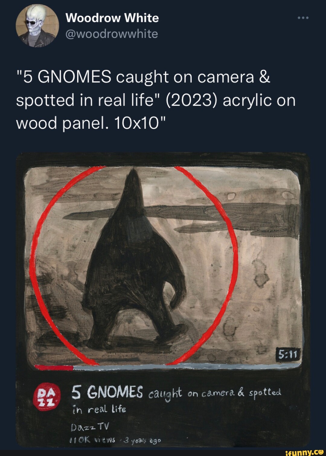 Woodrow White @woodrowwhite "5 GNOMES caught on camera & spotted in ...