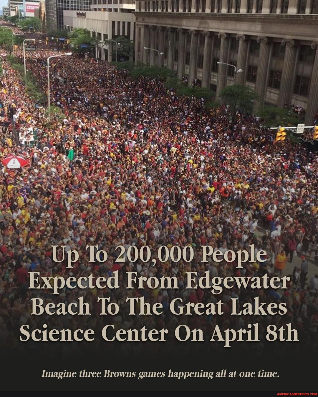 Everyone is flocking to the city 🔥 Up to 200,000 people are expected to ...