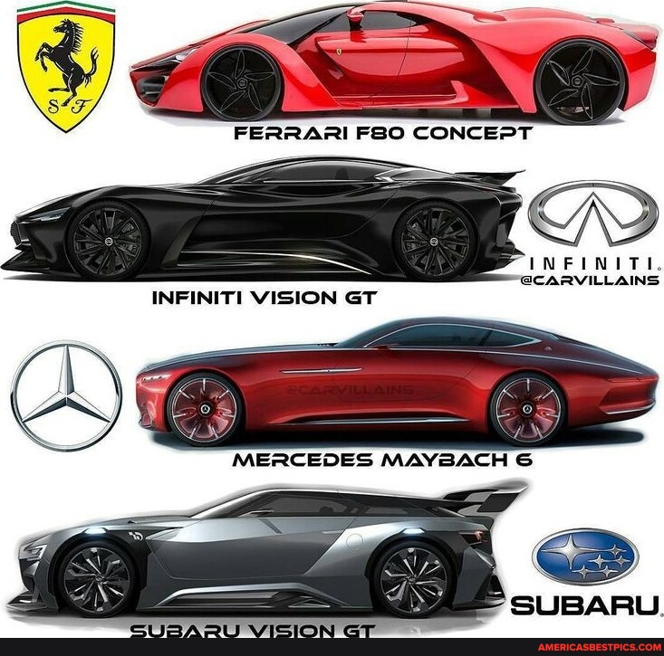 FERRARI CONCEPT INFINITI @CARVILLAINS INFINITI VISION GT MERCEDES ...
