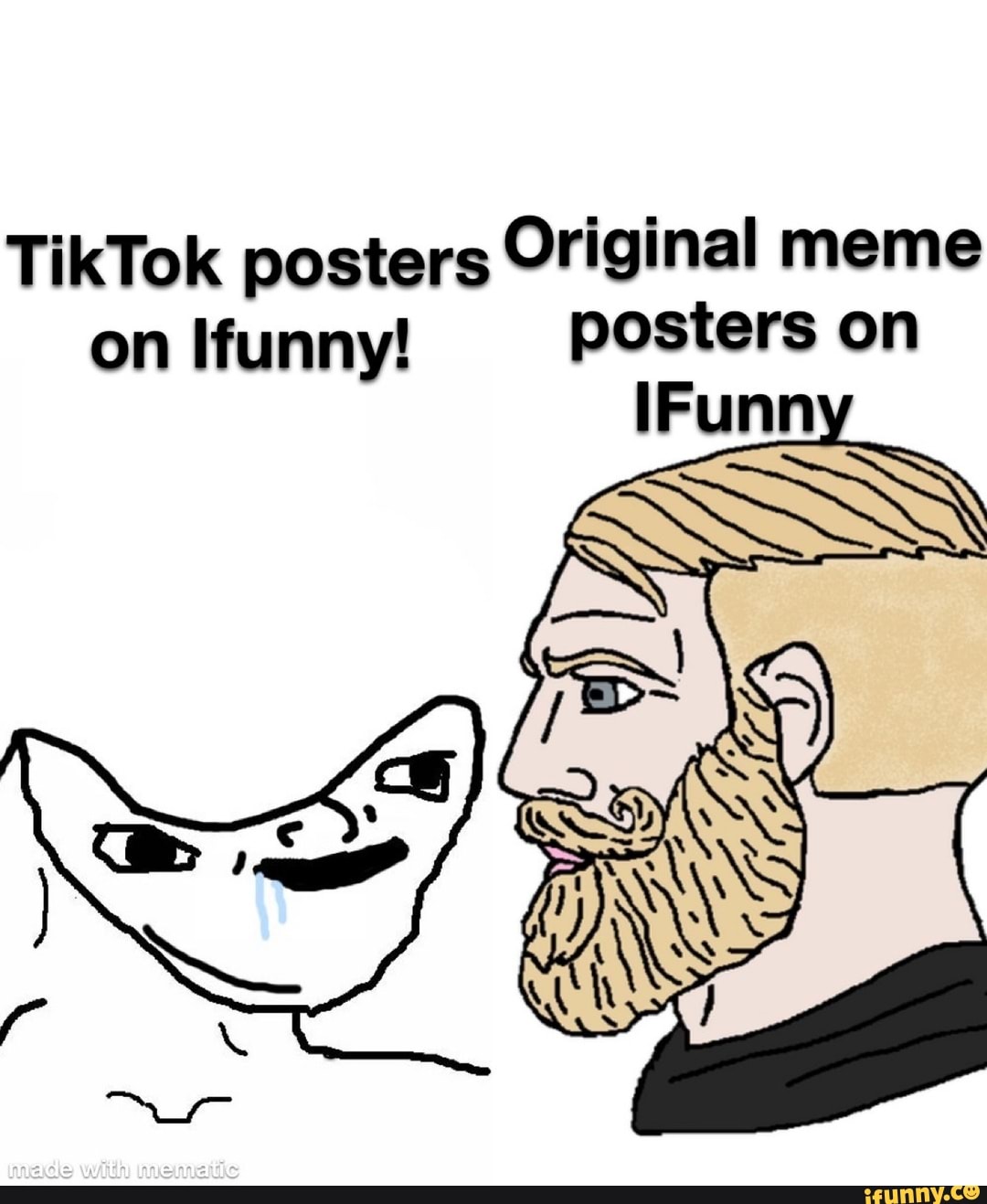 TikTok posters Original meme on funny posters on - iFunny