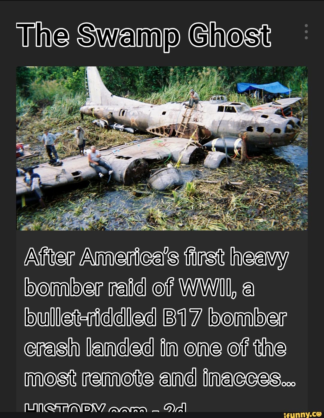 The Swamp Ghost Arter America's first heavy bomber raid of WWI, a ...