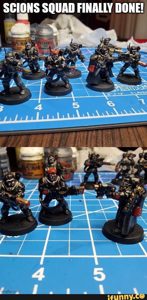 SCIONS SQUAD FINALLY DONE! - iFunny