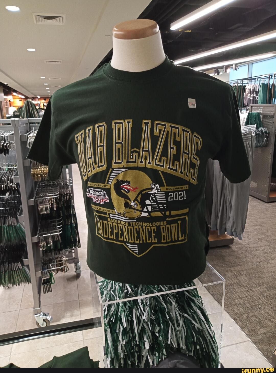 2021 UAB Independence Bowl shirt - iFunny