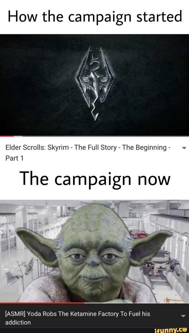 How the campaign started Elder Scrolls: Skyrim - The Full Story- The ...