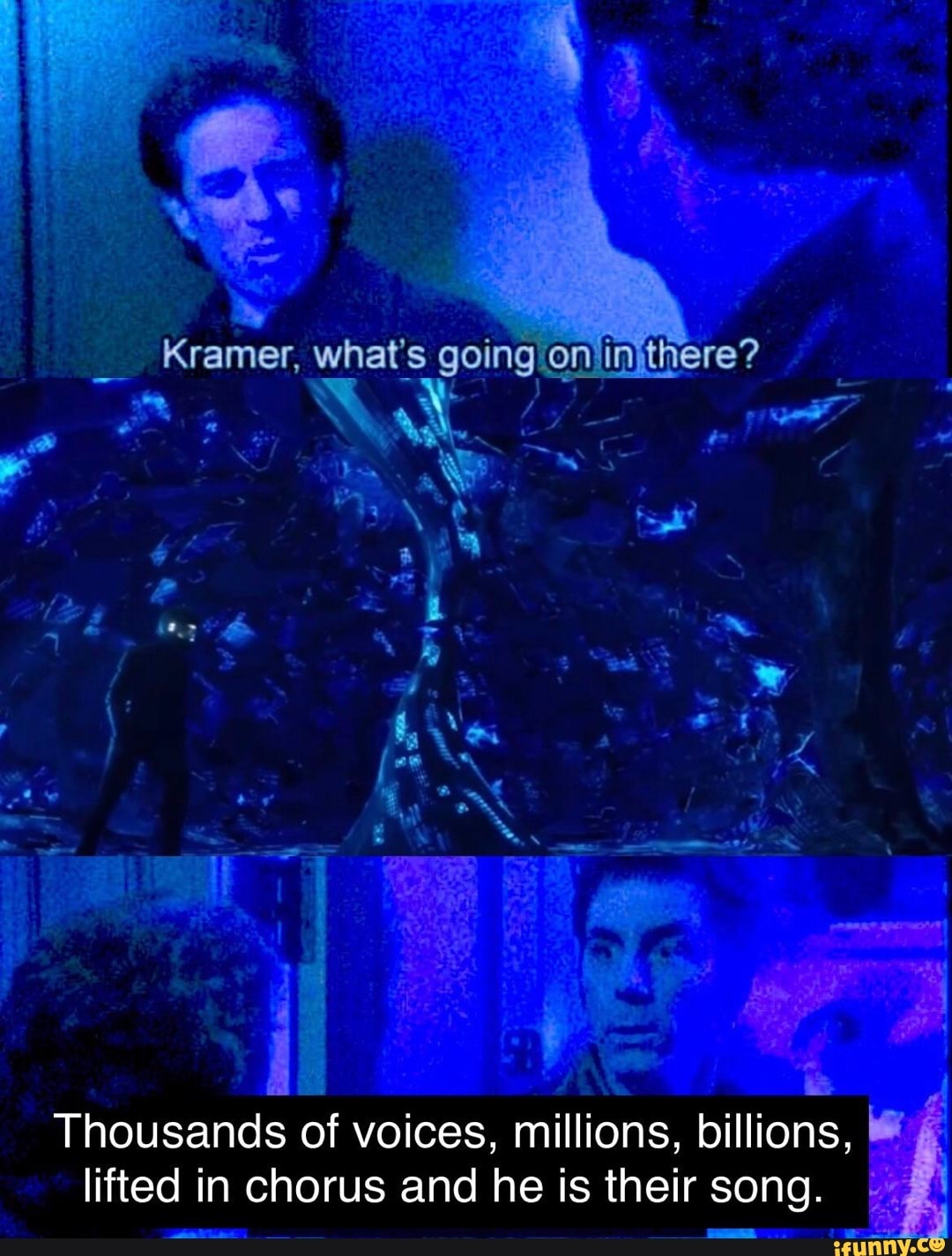 Kramer, what's going. emlintitere? Thousands of voices, millions ...