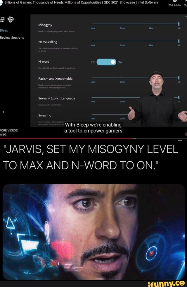 Bleep swearing y With Bleep we're enabling JORE VIDEOS a tool to ...