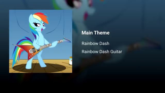 Rainbow Dash Theme Chrome