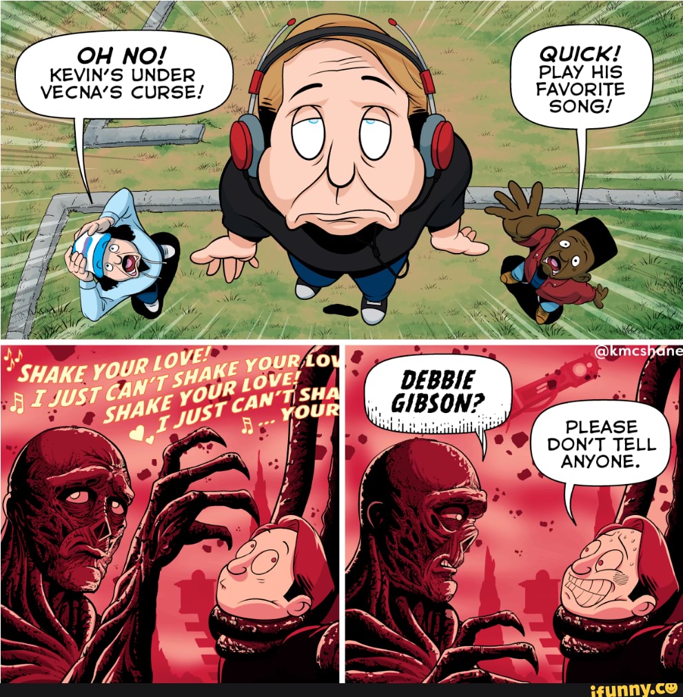 OH NO! VECNA'S CURSE/ OVE. OUR LO. SHAKE Ke Jove! CANT, your Love sua ...