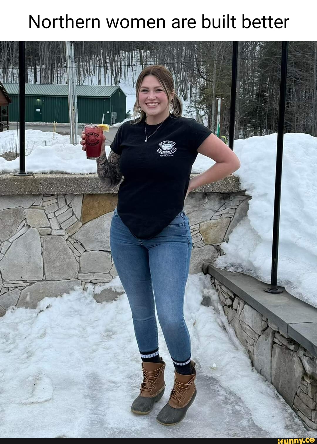 Northern women are built better - iFunny