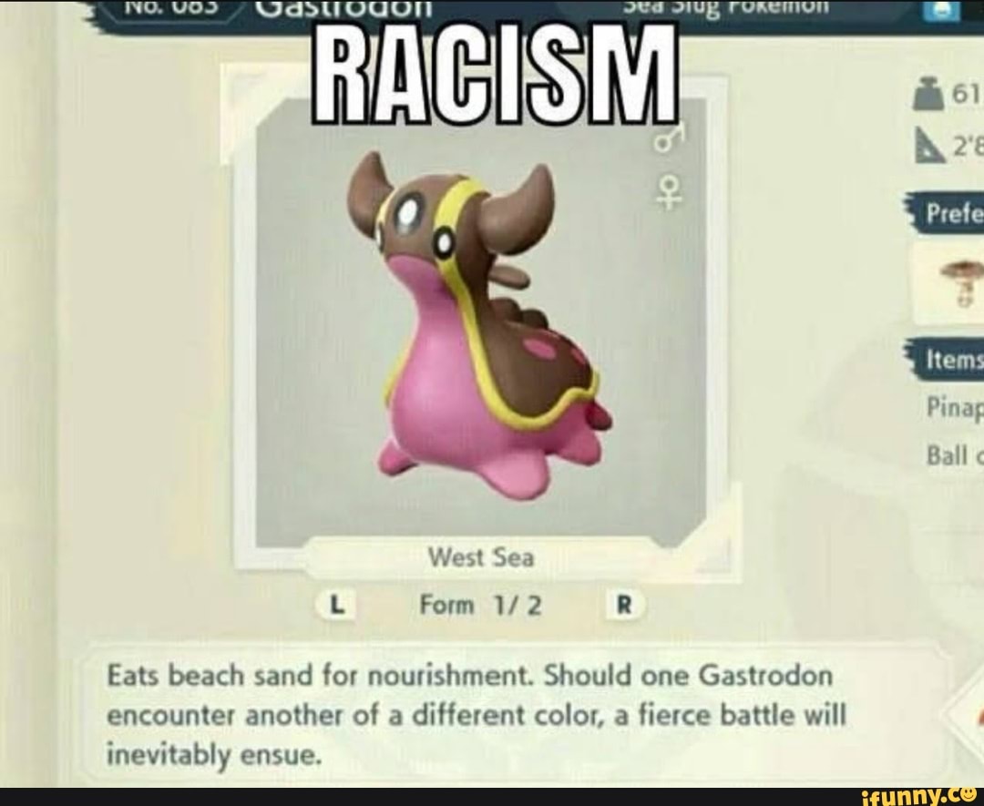 Gastrodon memes. Best Collection of funny Gastrodon pictures on iFunny