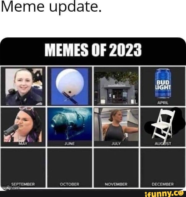 Meme update. MEMES OF 2023 HER - iFunny