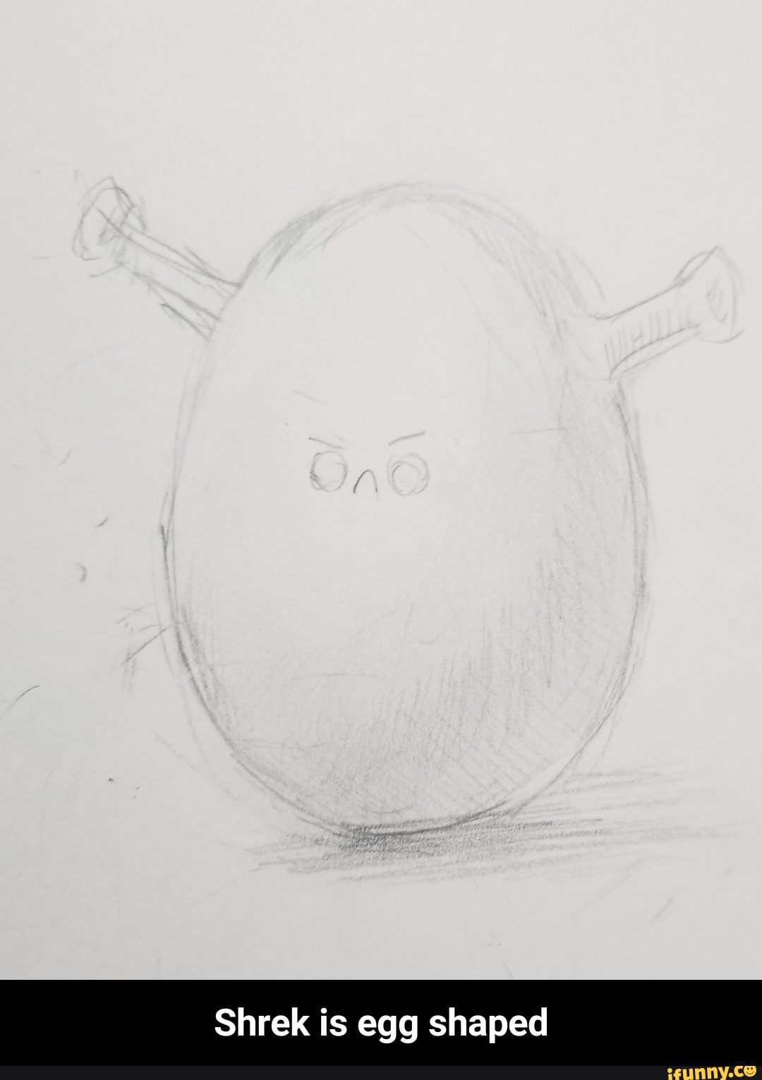 Shrek is egg shaped - Shrek is egg shaped - iFunny